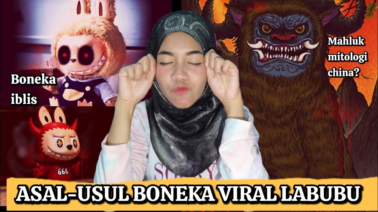 ASAL-USUL DARI BONEKA VIRAL LABUBU! versi aslinya sangat mengerikan ...