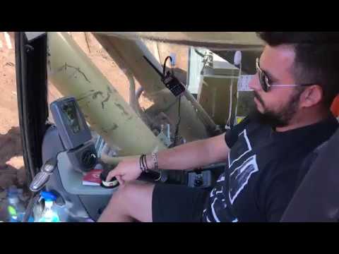 Caterpillar 365C Excavator Loading Trucks And Operator View - YouTube