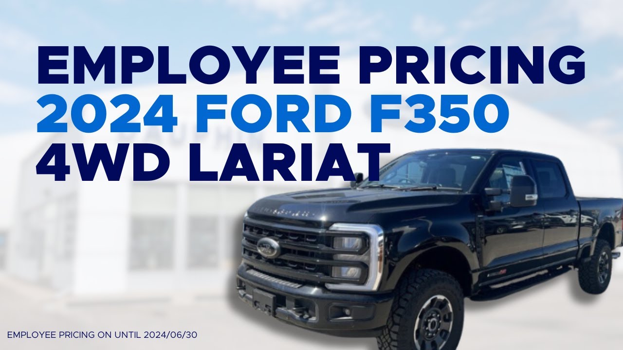 T24167 2024 Ford F350 4WD Lariat - YouTube