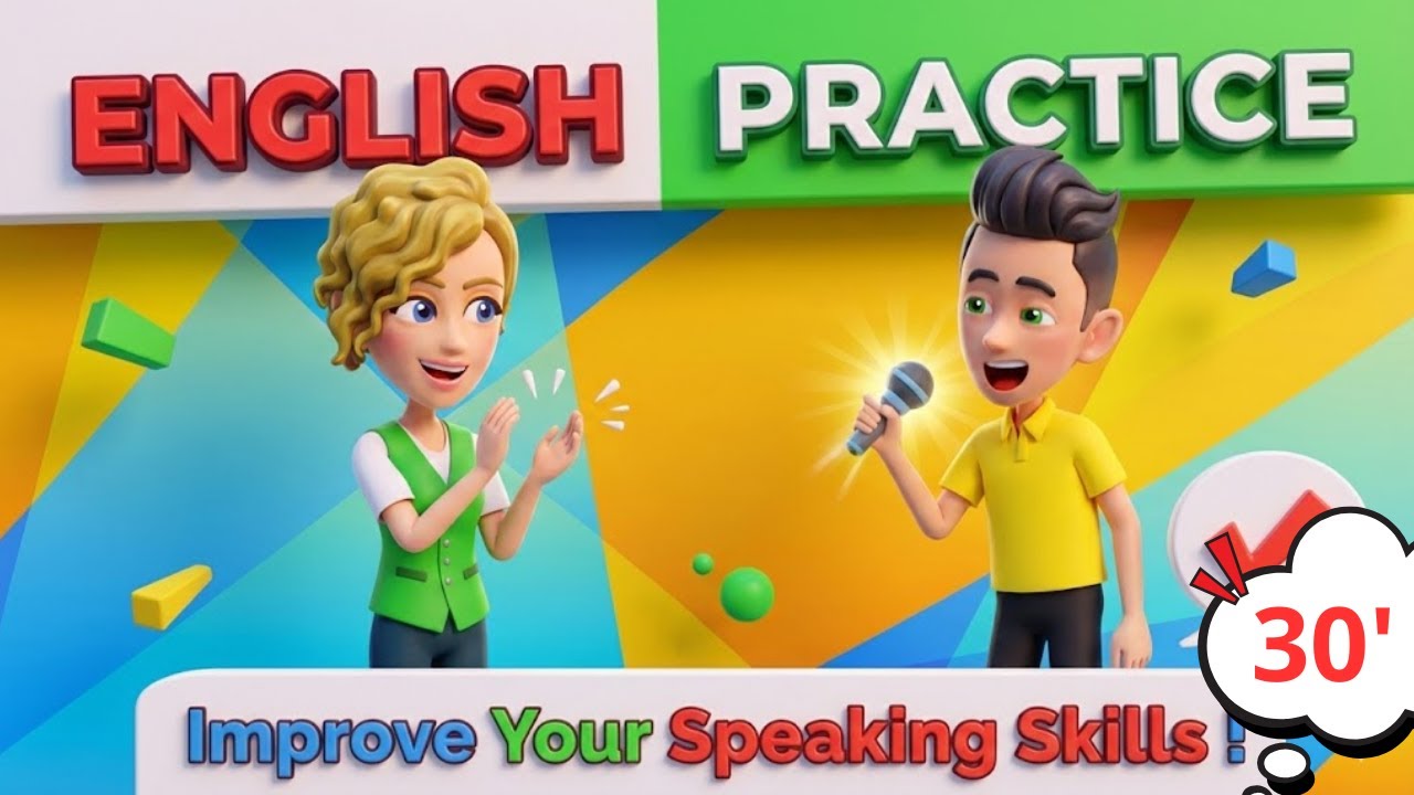 30 Minute Simple English Conversations for Beginners | Real-Life ...