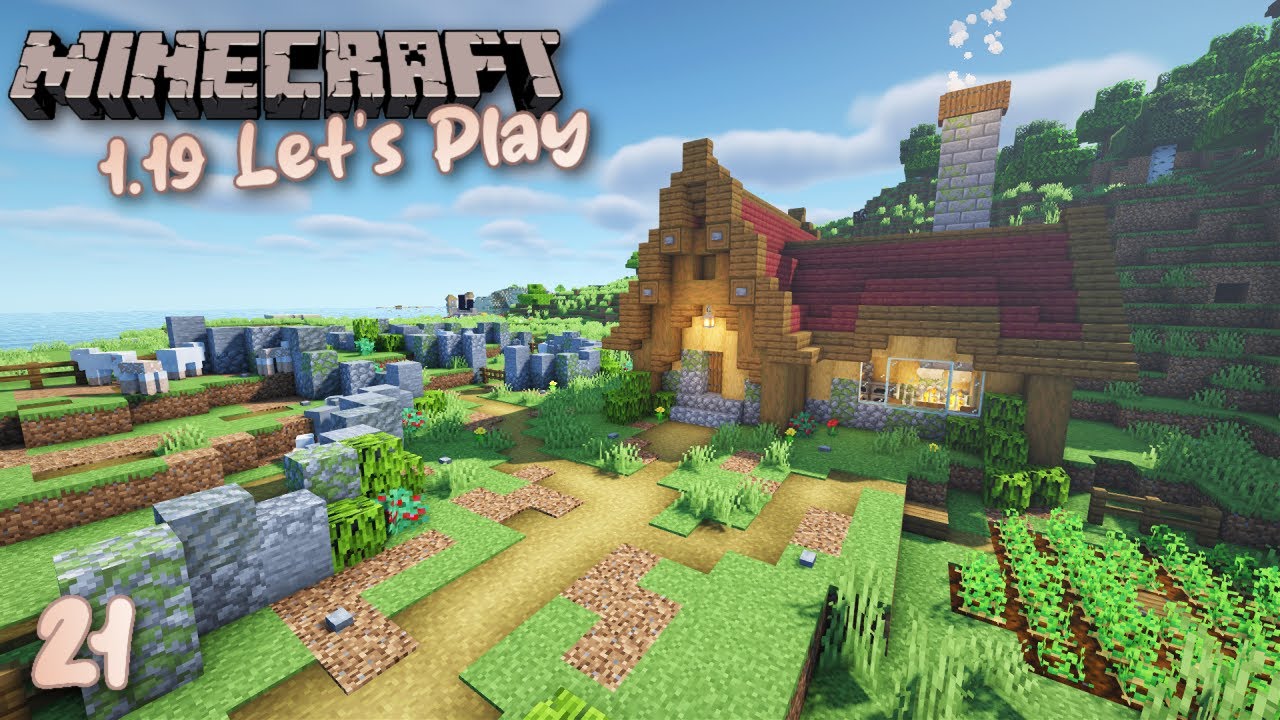 Cozy Shepherd's House 🐑 | 1.19 Minecraft Let's Play | Ep 21 - YouTube