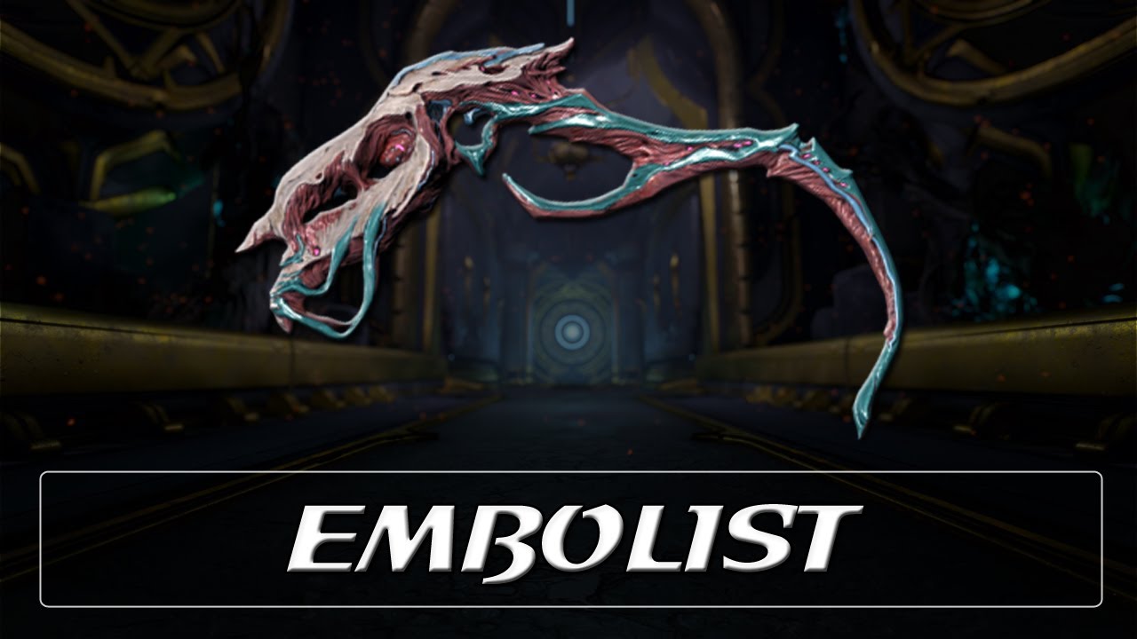 Warframe Weapon Encyclopedia - Embolist (2021) - YouTube