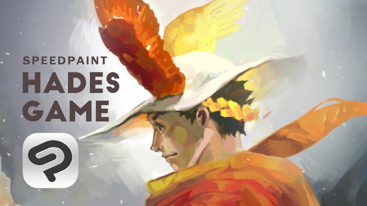 Hermes (Hades Game) Fan Art Speedpaint | Appreciating Old Masters - YouTube
