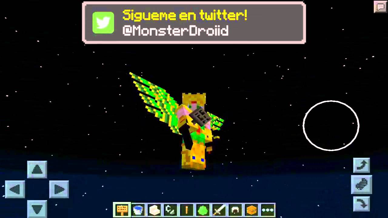 Minecraft PE 0.14.0 - Mod De Alas Espada y Escudo Epico EN 3D - Mods ...