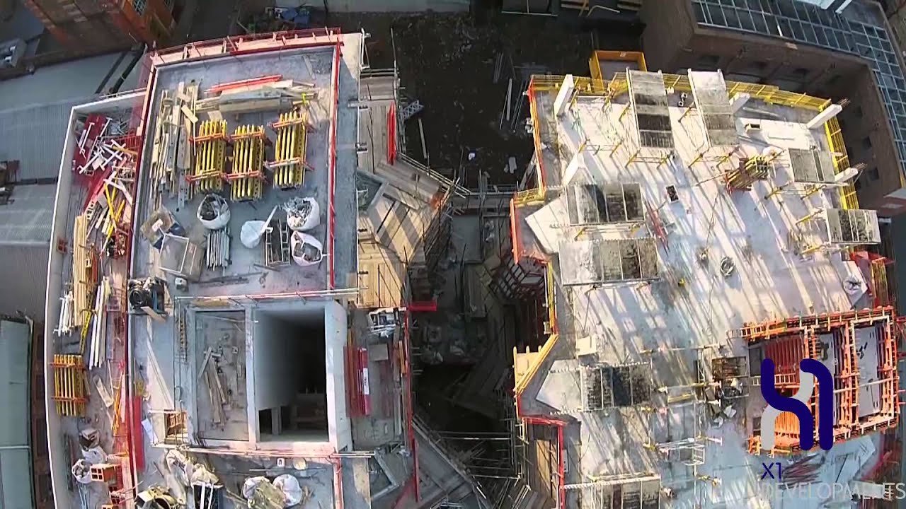 X1 Liverpool One 2015年3月建築進度 - YouTube