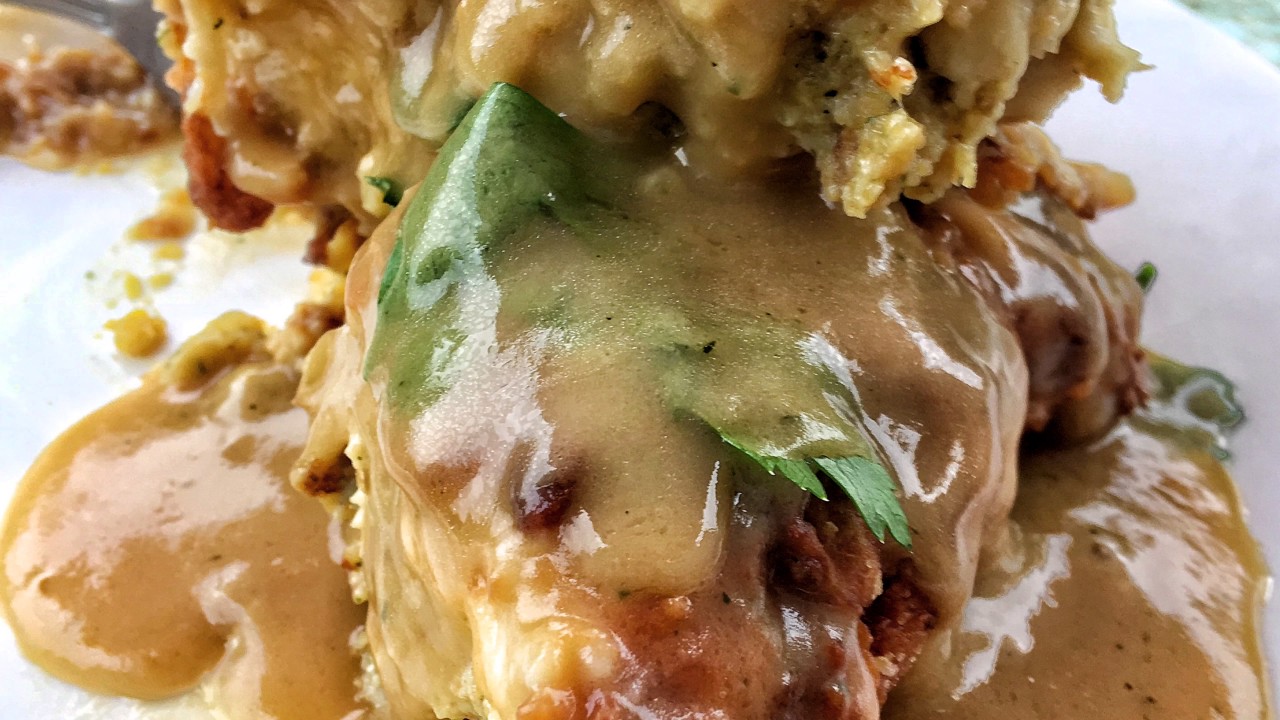 STUFFED FRIED CHICKEN!! QUICK AND EASY!!! - YouTube