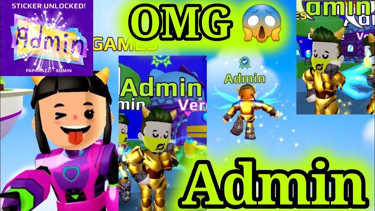 PK XD (alert📢) "ADMIN" I found it.. Admin Sticker - YouTube