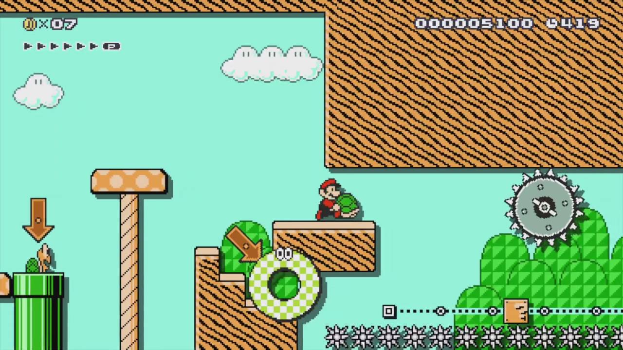 Red Alien's Super Mario Maker Showcases, Episode 2-2: squid-182 - YouTube