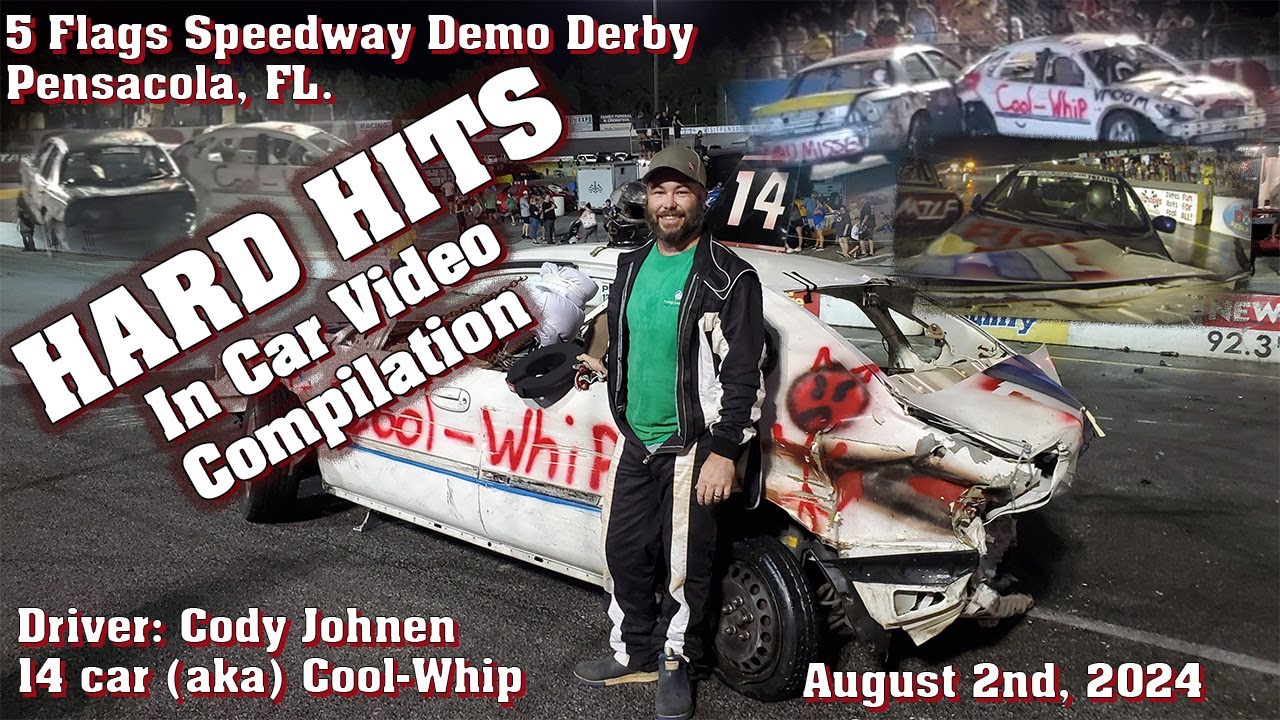 2 Aug 2024 - Demolition Derby "Cool Whip" Hard Hits Compilation at 5 ...