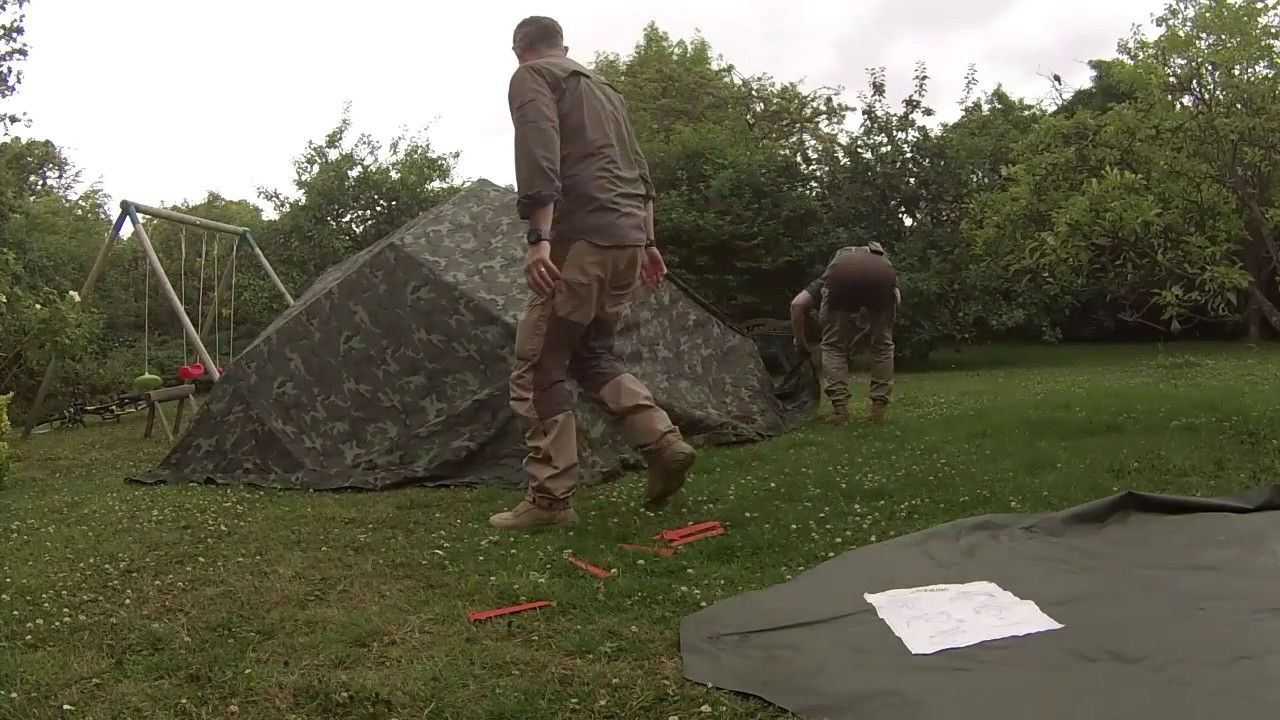 US Army Mobiflex Special Forces Tent. - YouTube