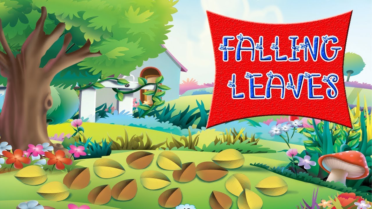Falling Leaves - Nursery Rhyme with Lyrics & Sing Along || Nursery ...