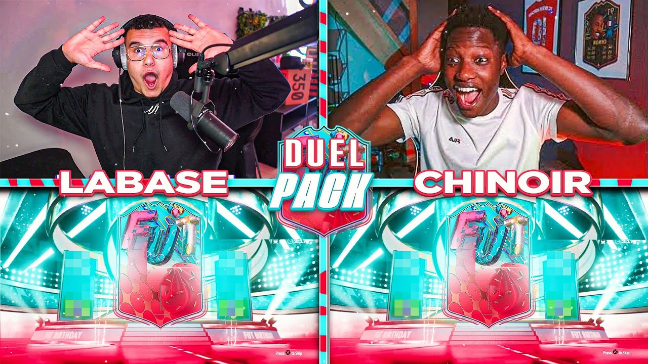 DUEL PACK OPENING vs Chinoir (l'un de nous doit discard le GOAT) - YouTube