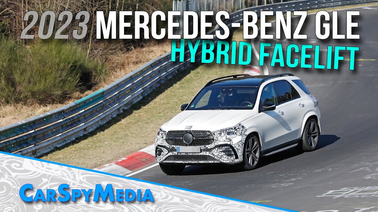 2023 Mercedes-Benz GLE Hybrid Facelift (MoPf) V167 Prototype Spied ...