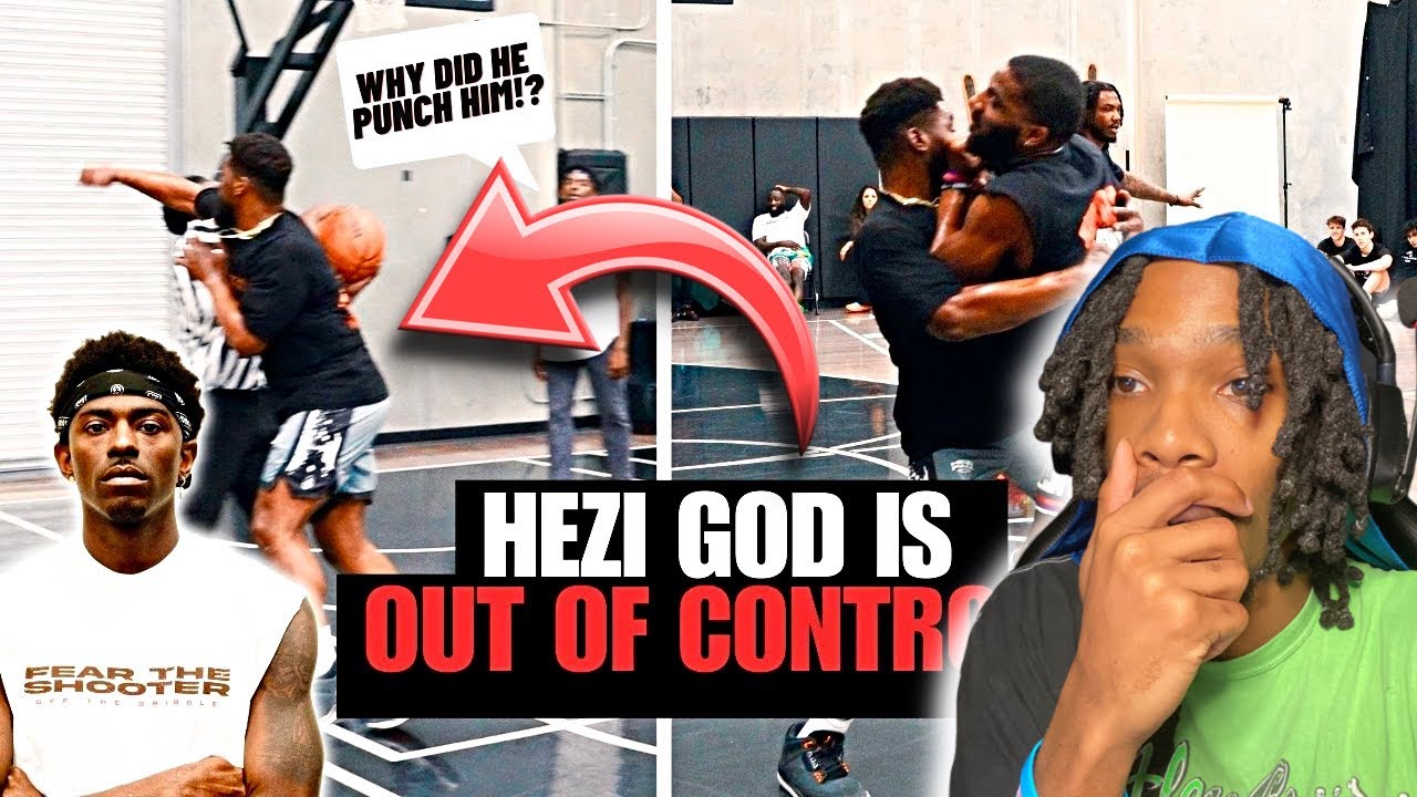 HE PUNCHED THE REF MID-GAME!?!? 😱* HEZI GOD REACTION* - YouTube
