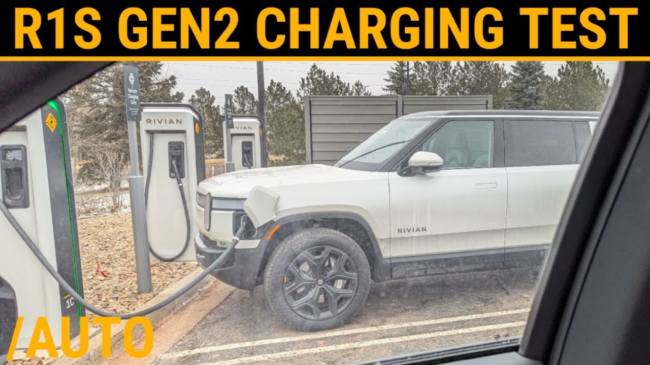 Rivian Test: Fast Charging R1S Gen 2 Max Pack - YouTube