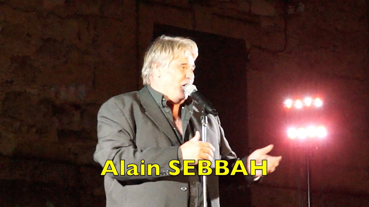 Alain SEBBAH - Sosie vocal de Serge Lama - En concert à Saint Pons de ...