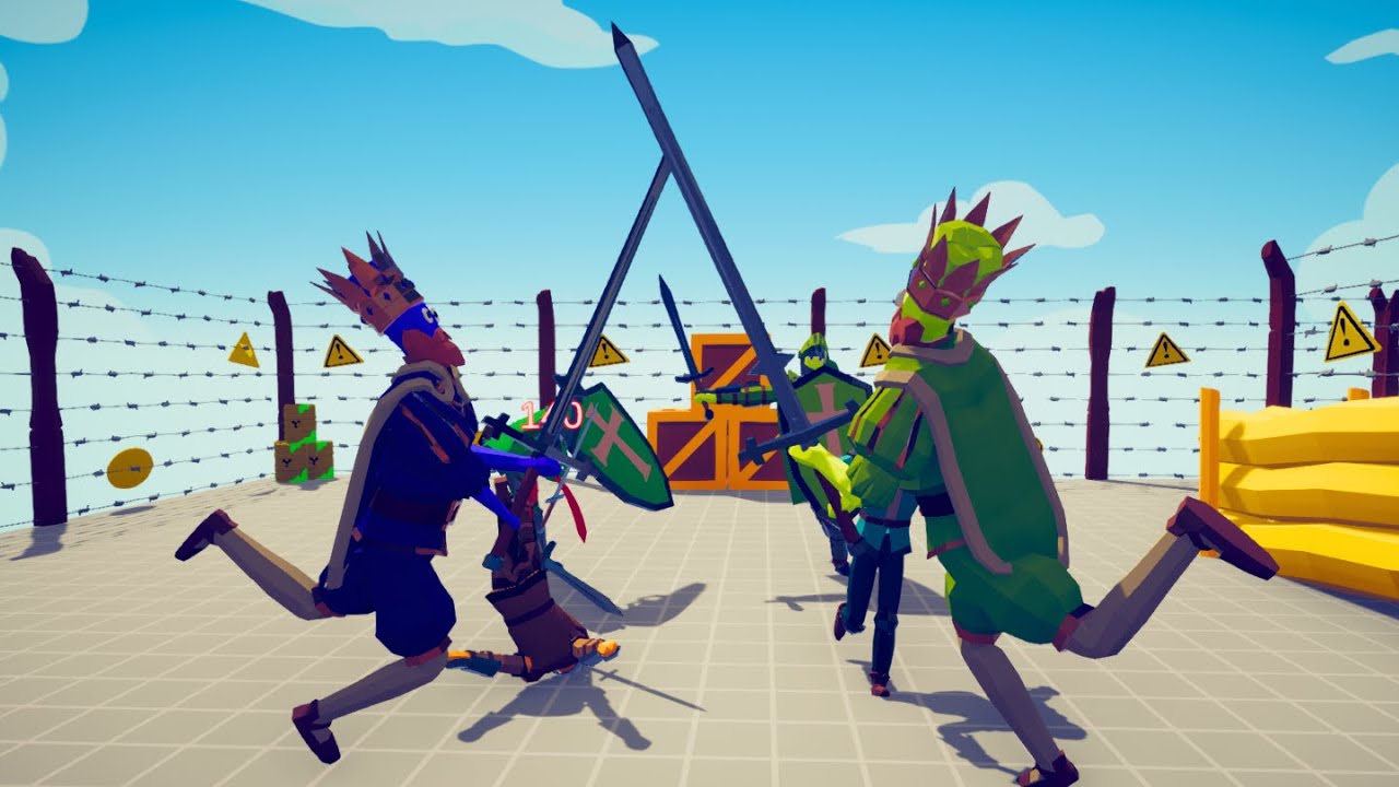 ONLY SWORD BATTLE ROYALE - Totally Accurate Battle Simulator TABS - YouTube