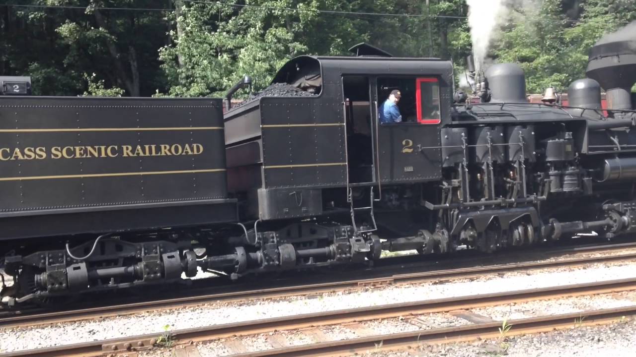 Cass Scenic Railroad Shay #2 - YouTube