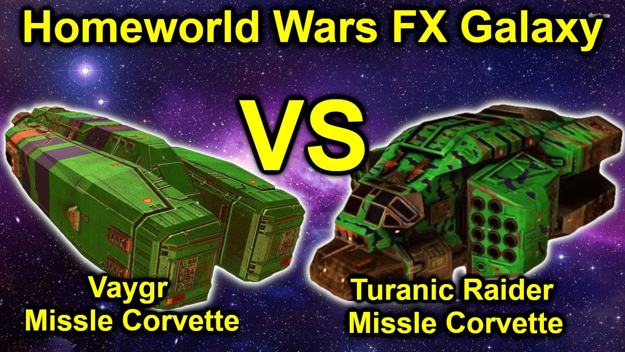 Who is the Ultimate Missle Corvette? | Homeworld Wars FX Galaxy Vaygr ...