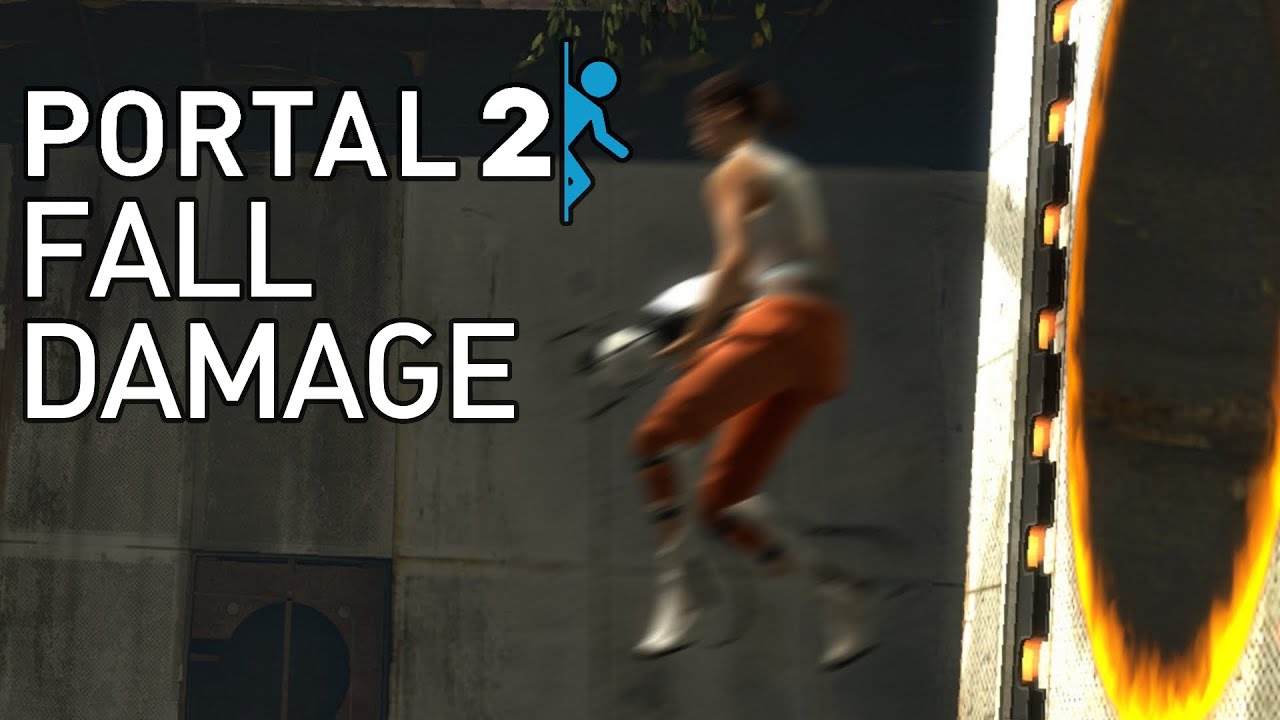 Portal 2 with Fall Damage - YouTube
