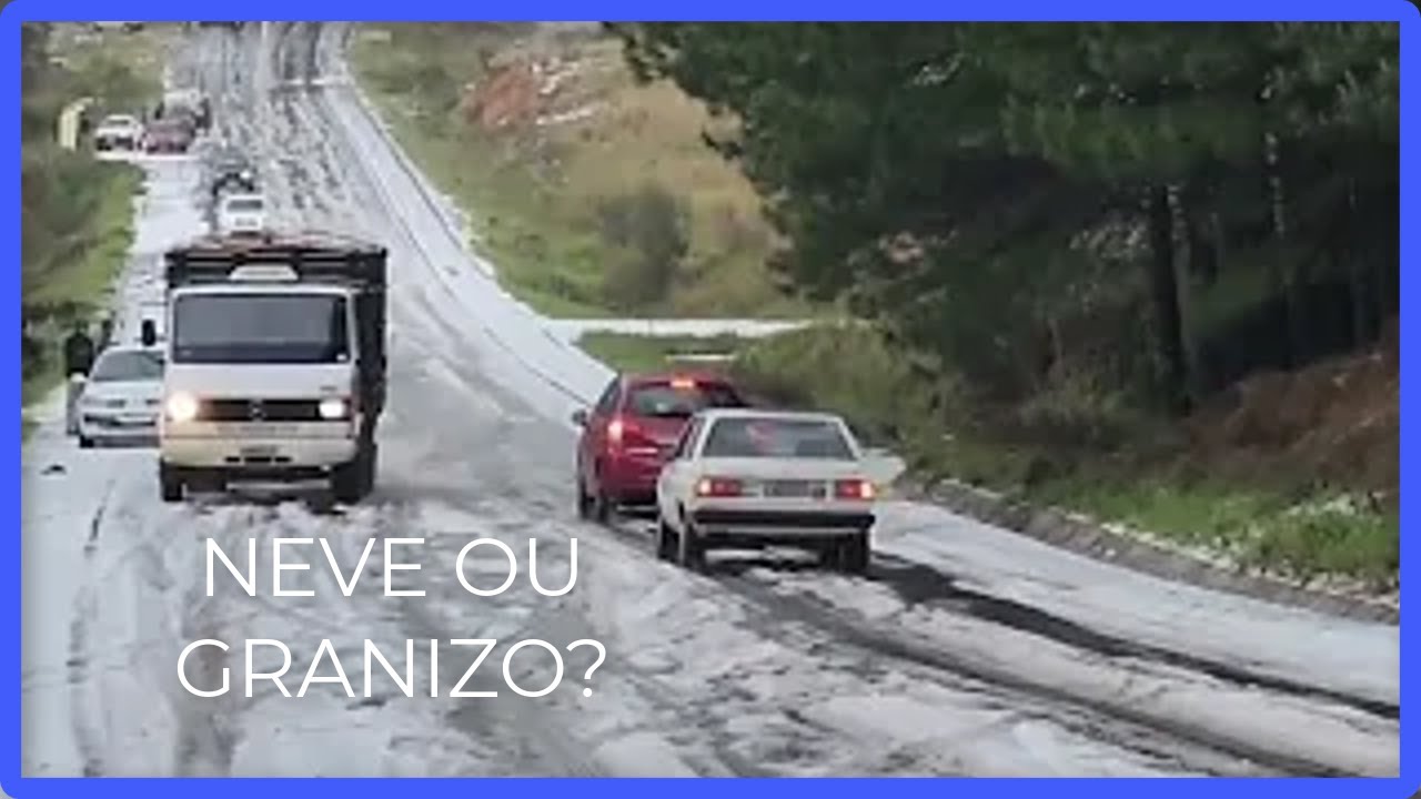 Muito Granizo Em Urubici/SC & Bom Retiro/SC - Granizo No Caminho Da ...