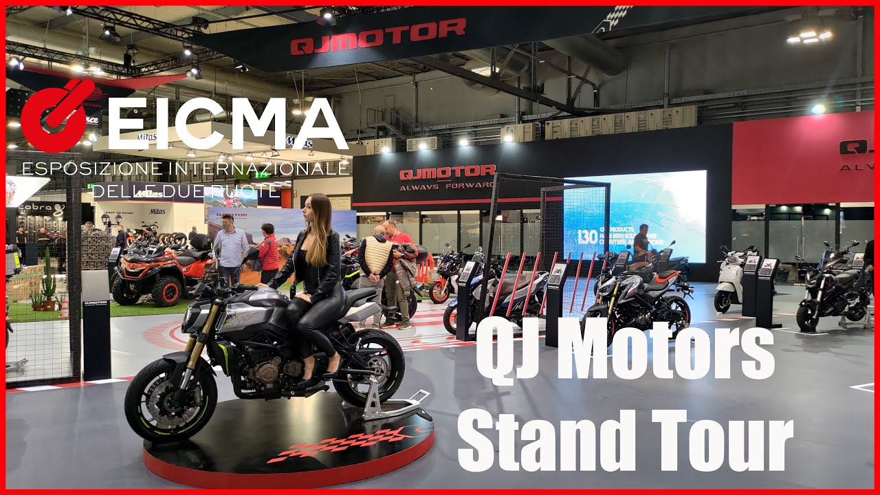QJ Motors Stand tour - EICMA 2022 - YouTube