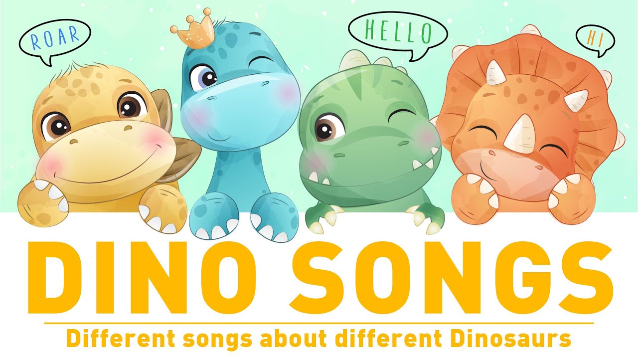 Dinosaur Song | Nursery Rhymes & Kids Songs | Dino Songs - YouTube