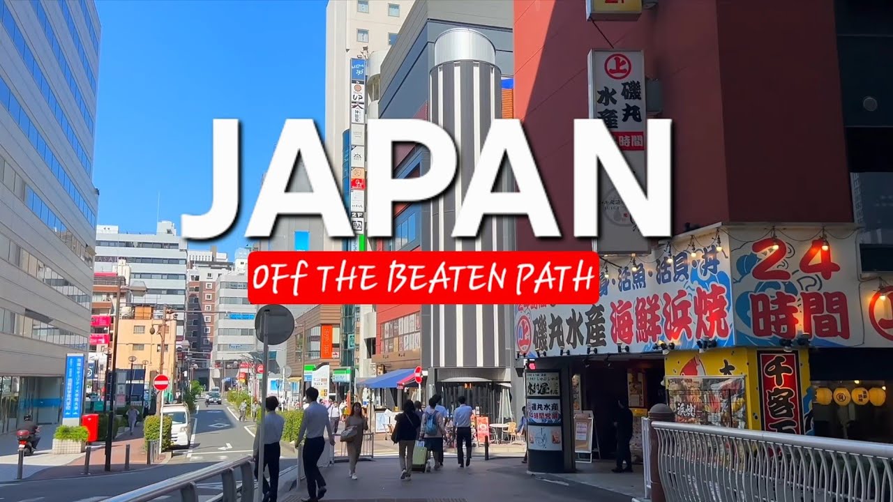 Walking the Hidden Streets of Japan 🇯🇵 Fujisawa to Yokohama, Kobe ...