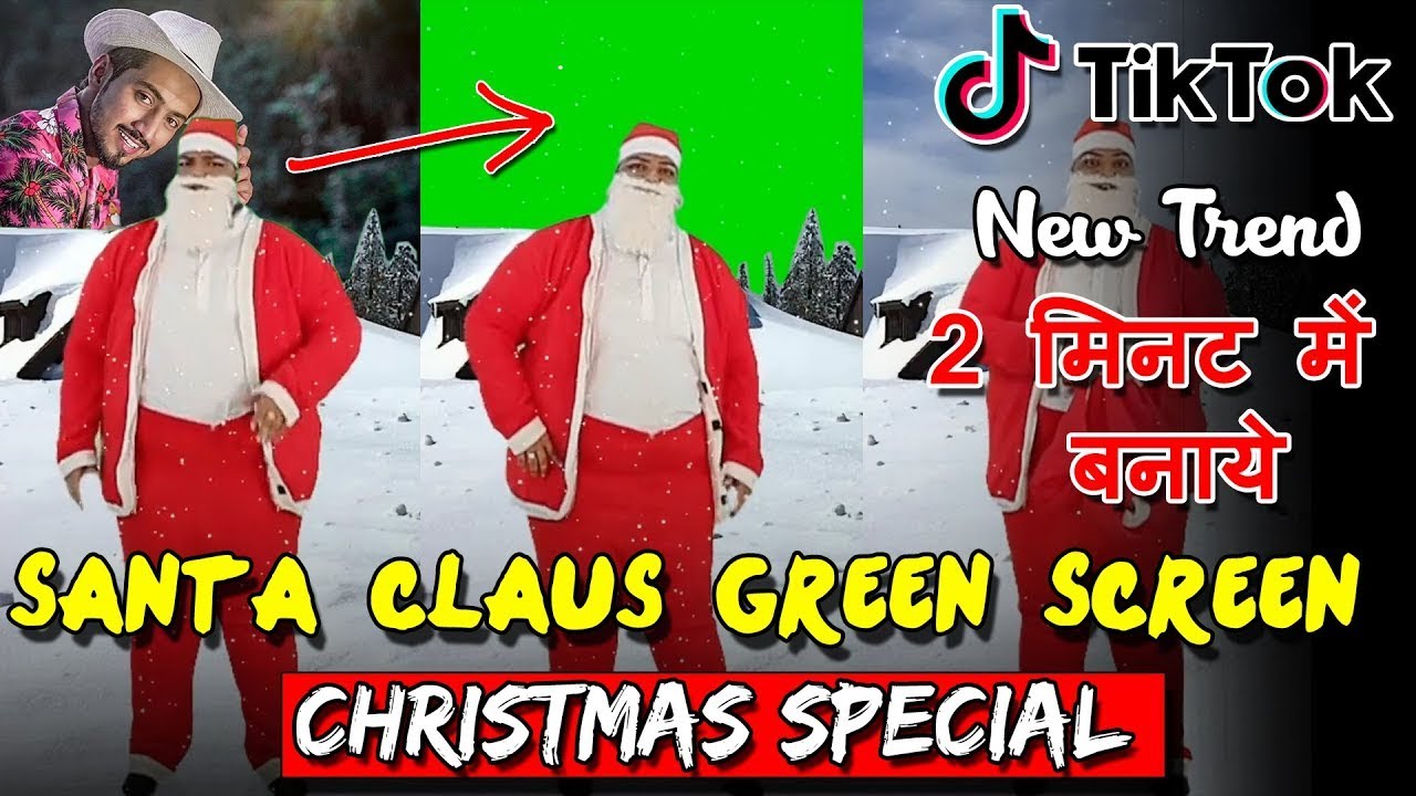Christmas special VFX video tutorial in kine master,santa claus Tik Tok ...