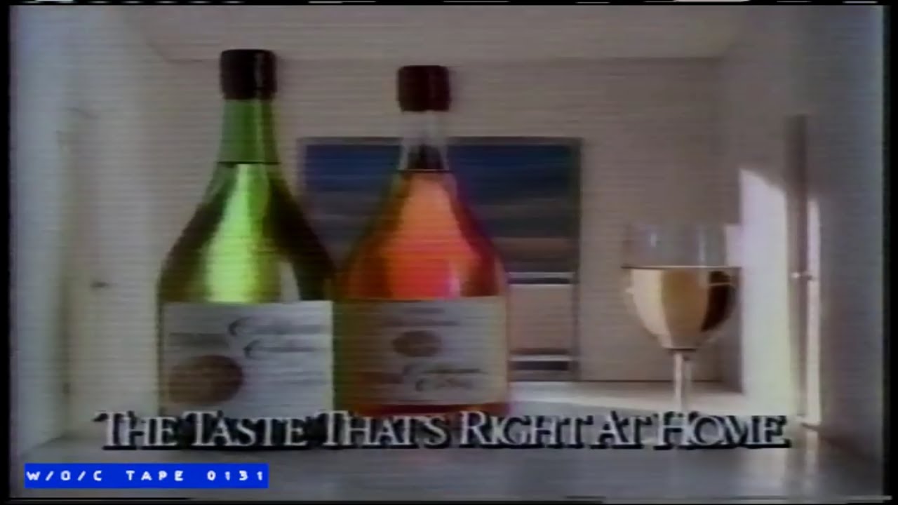 Taylor California Wines Commercial - 1989 - YouTube