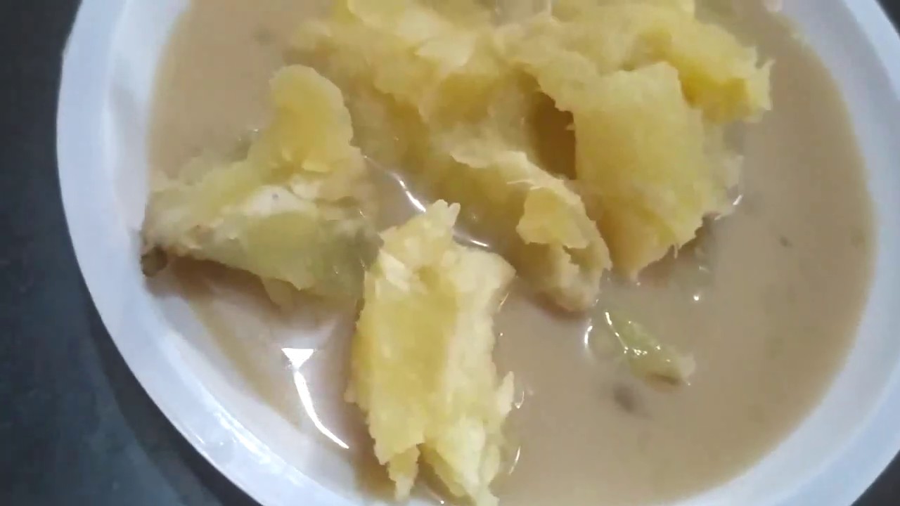 ಹಳೆಯ ಕಾಲದ ತಿಂಡಿ ಗೆಣಸು ಹಾಲು ( old recipe genasu halu - YouTube