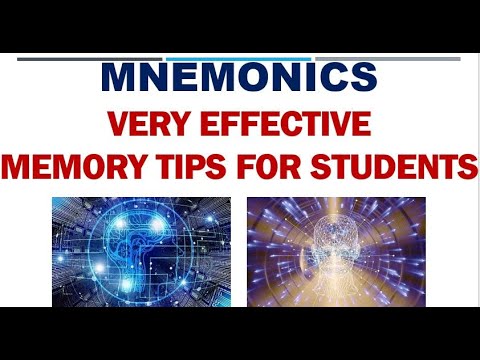 Mnemonics Very Effective Memory Tips for Students - YouTube