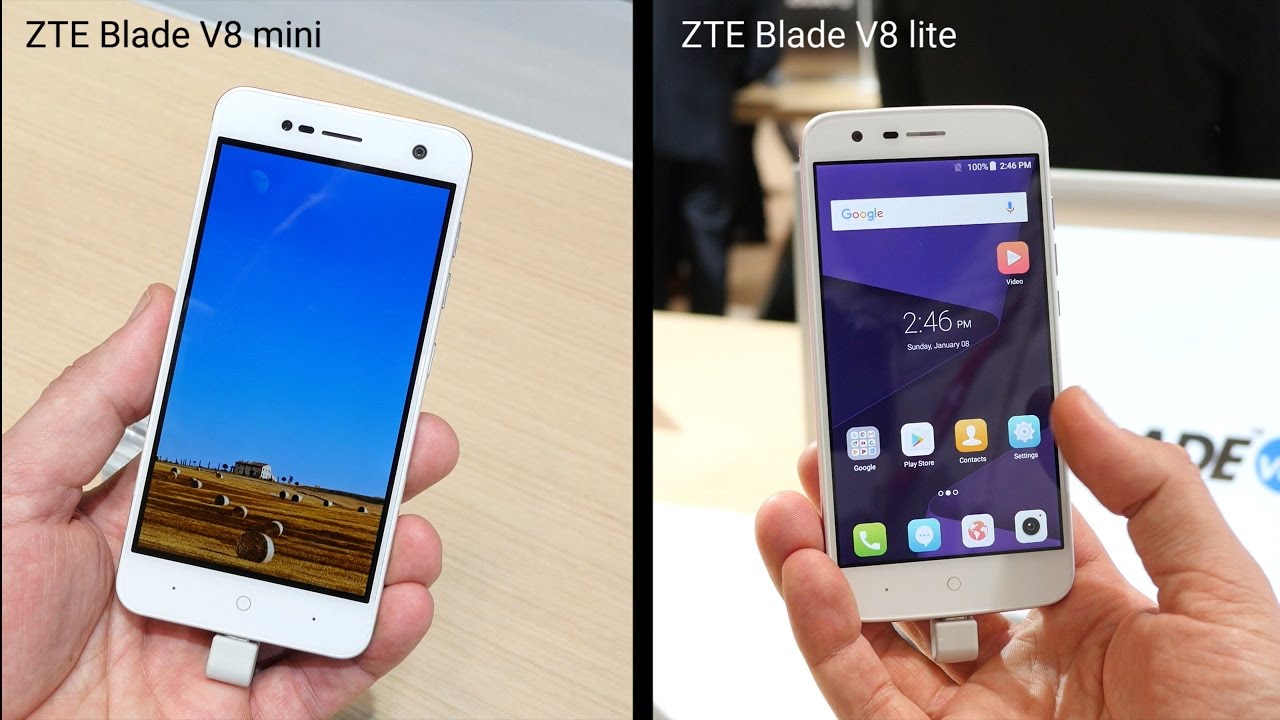ZTE Blade V8 mini & Blade V8 lite im ersten Eindruck | deutsch 📹 ...