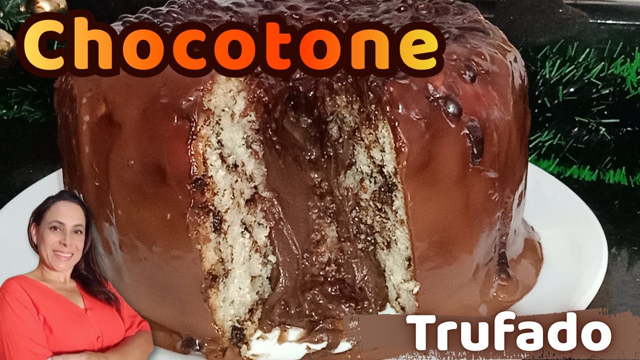 O CHOCOTONE TRUFADO mais fácil do mundo 😋🍫🎄 - YouTube