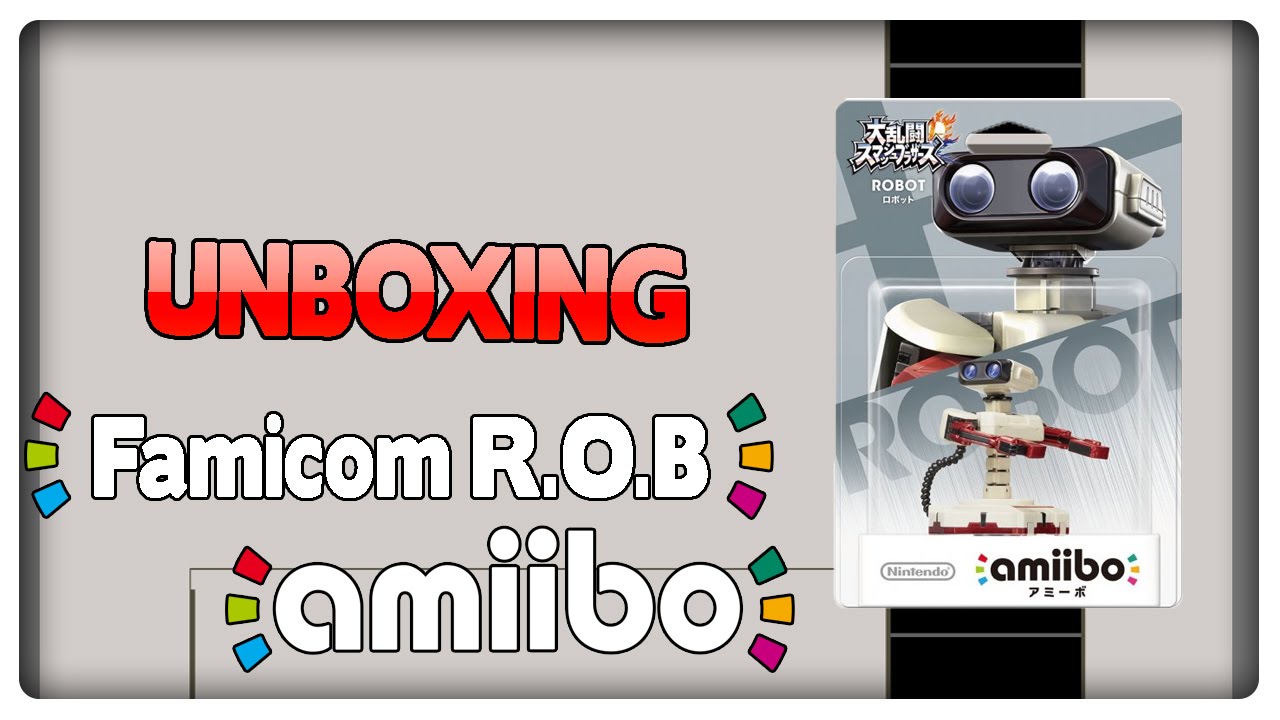 amiibo Unboxing #54: Famicom R.O.B - YouTube