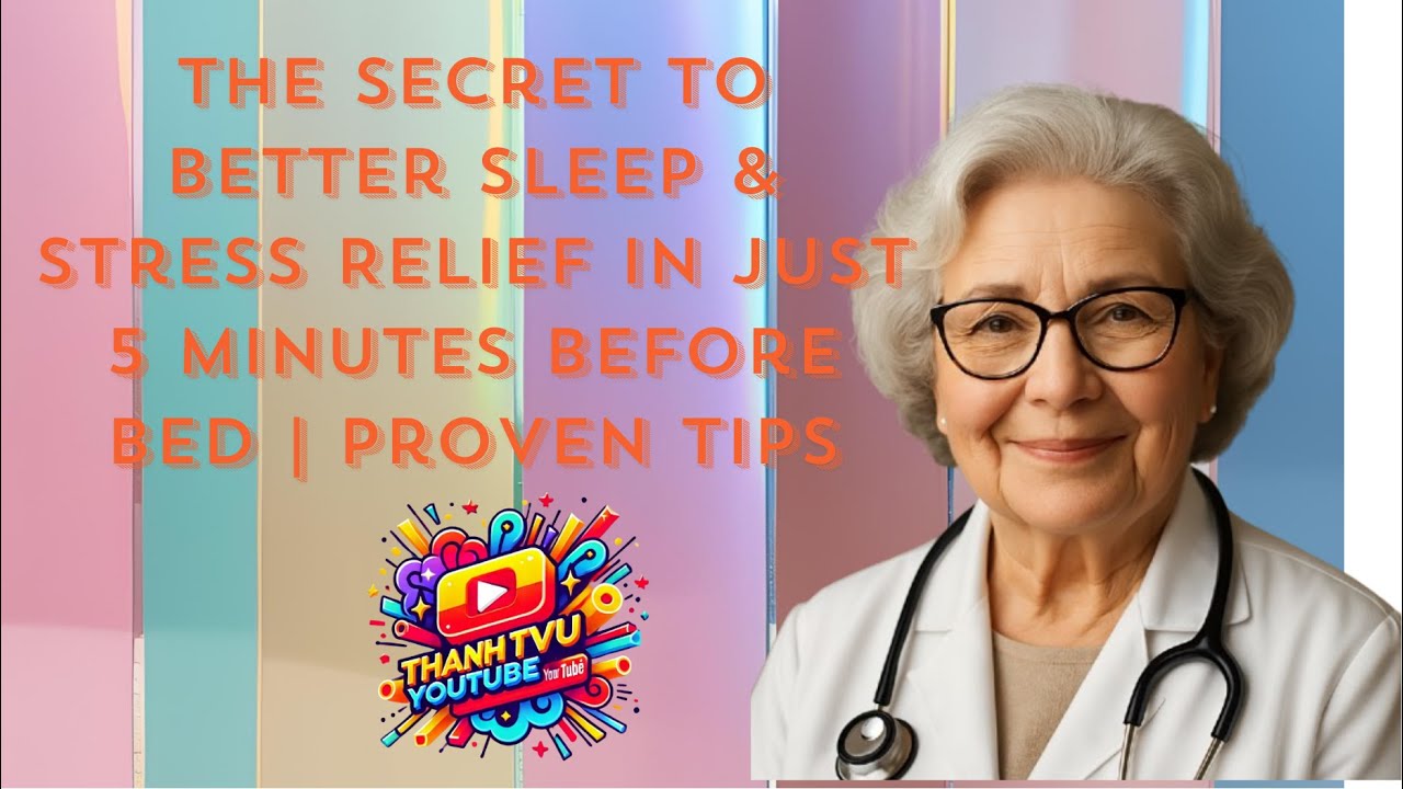 The Secret to Better Sleep & Stress Relief in Just 5 Minutes Before Bed ...