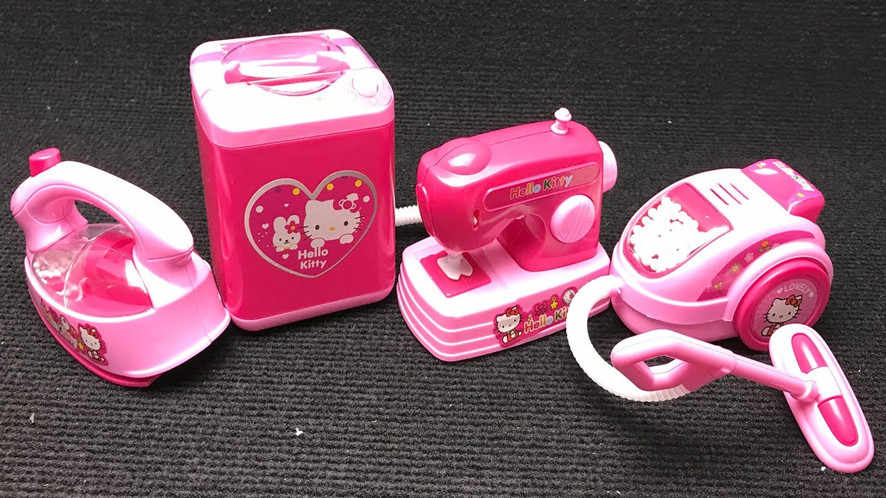 Hello Kitty Mini Household Set Satisfying with Unboxing Compilation ...