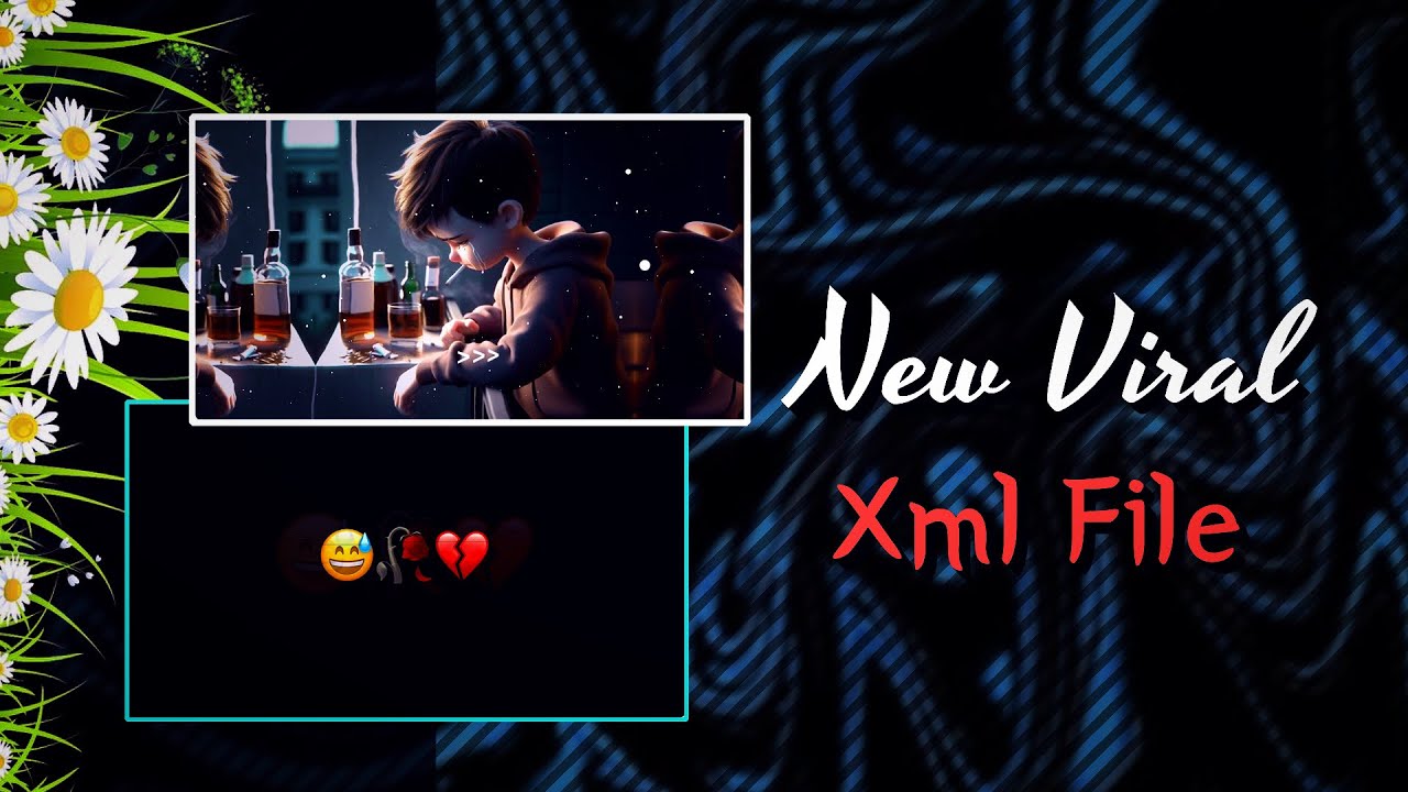 - New Sad Text Xml File !! in alight motion Lyrical !! editing !! Xml File !! 😅💔 - YouTube