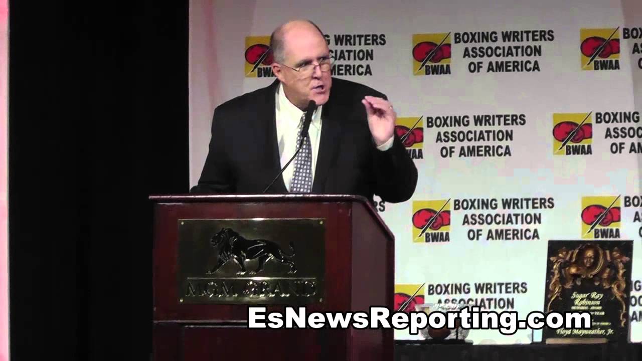 top rank lee samuels gets an award EsNews Boxing - YouTube