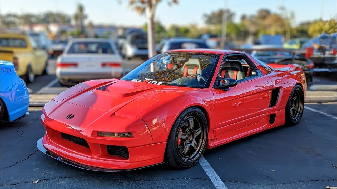 Finally finished the build on JDM widebody 1995 Acura NSX. Totally ...