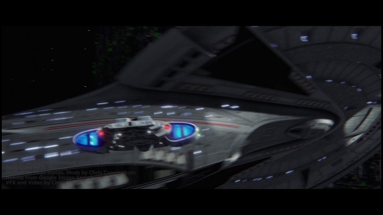 (My VFX) Star Trek First Contact - Borg Battle WIP3 - YouTube