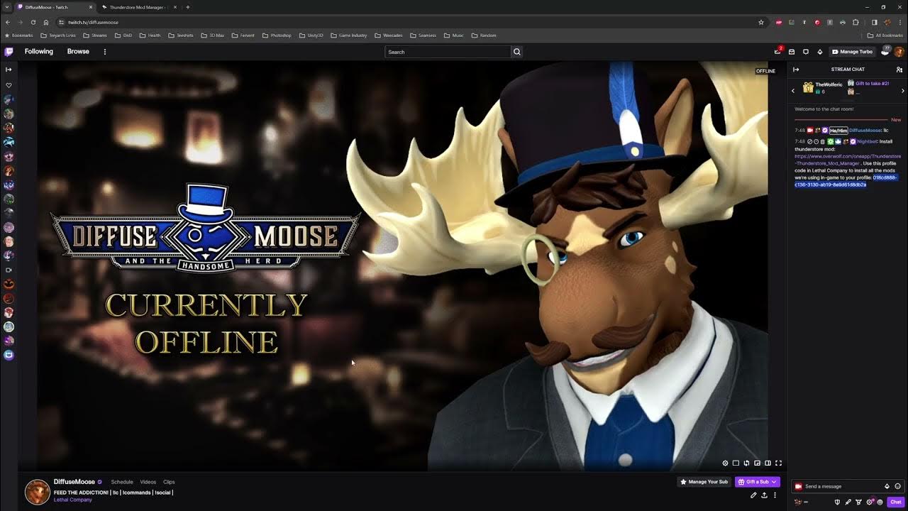 How to install mods for Lethal Company through Thunderstore Mod Manager software - YouTube