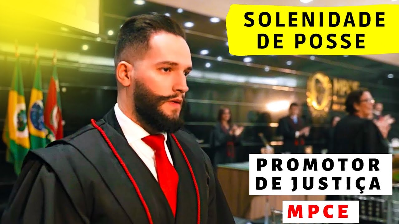 EMOCIONANTE SOLENIDADE DE POSSE | Promotor de Justiça - MPCE | Ariel ...