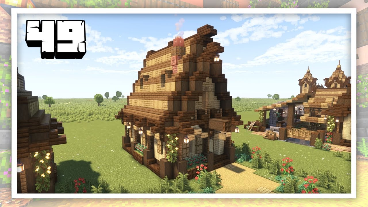Minecraft Creative Build | Wooden Distillery! | Longplay | EP49 | (No ...