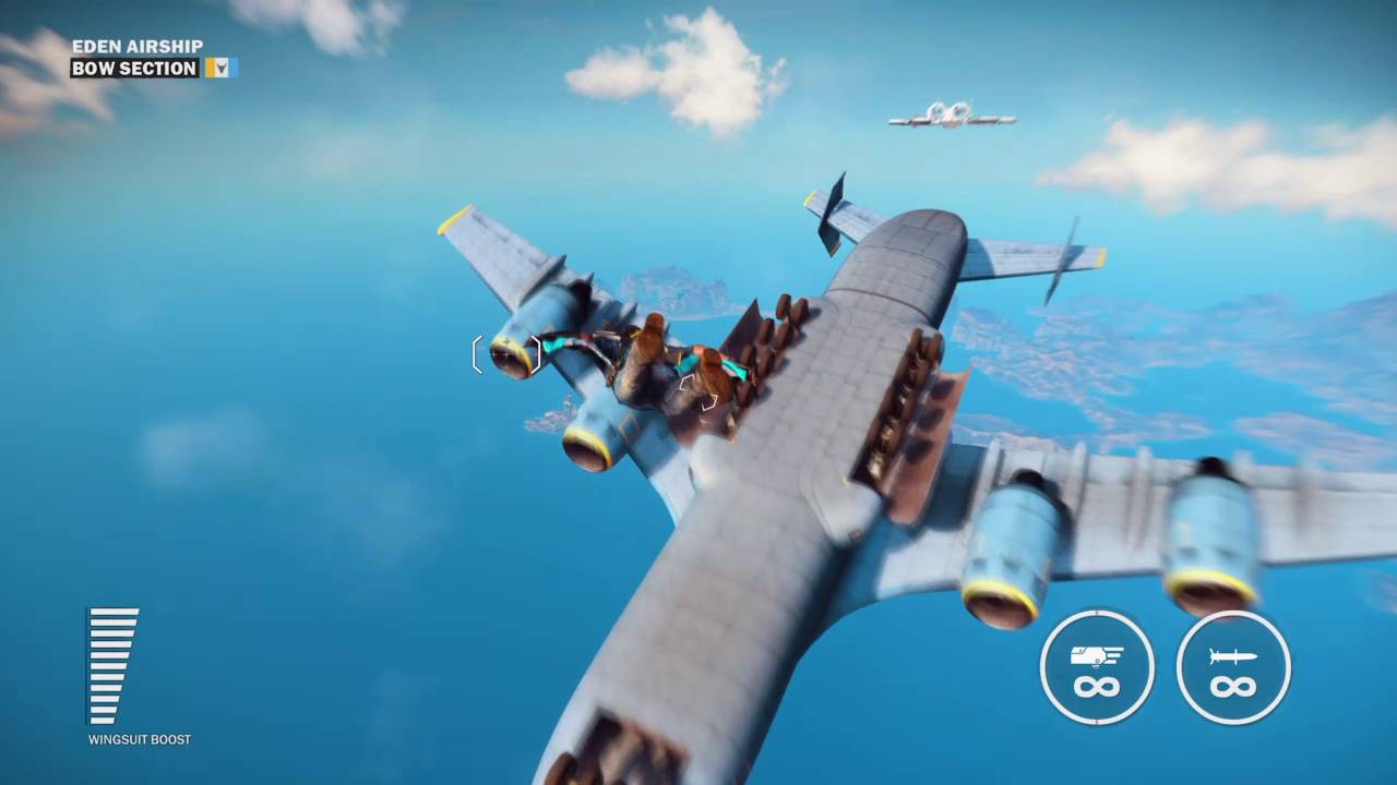 Just Cause 3: Cargo Plane Stunt - YouTube