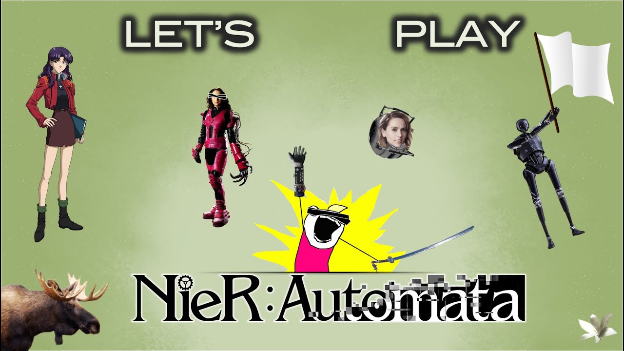 Let's Play NieR: Automata - Part 47: I Feel Like Tom Cruise - YouTube