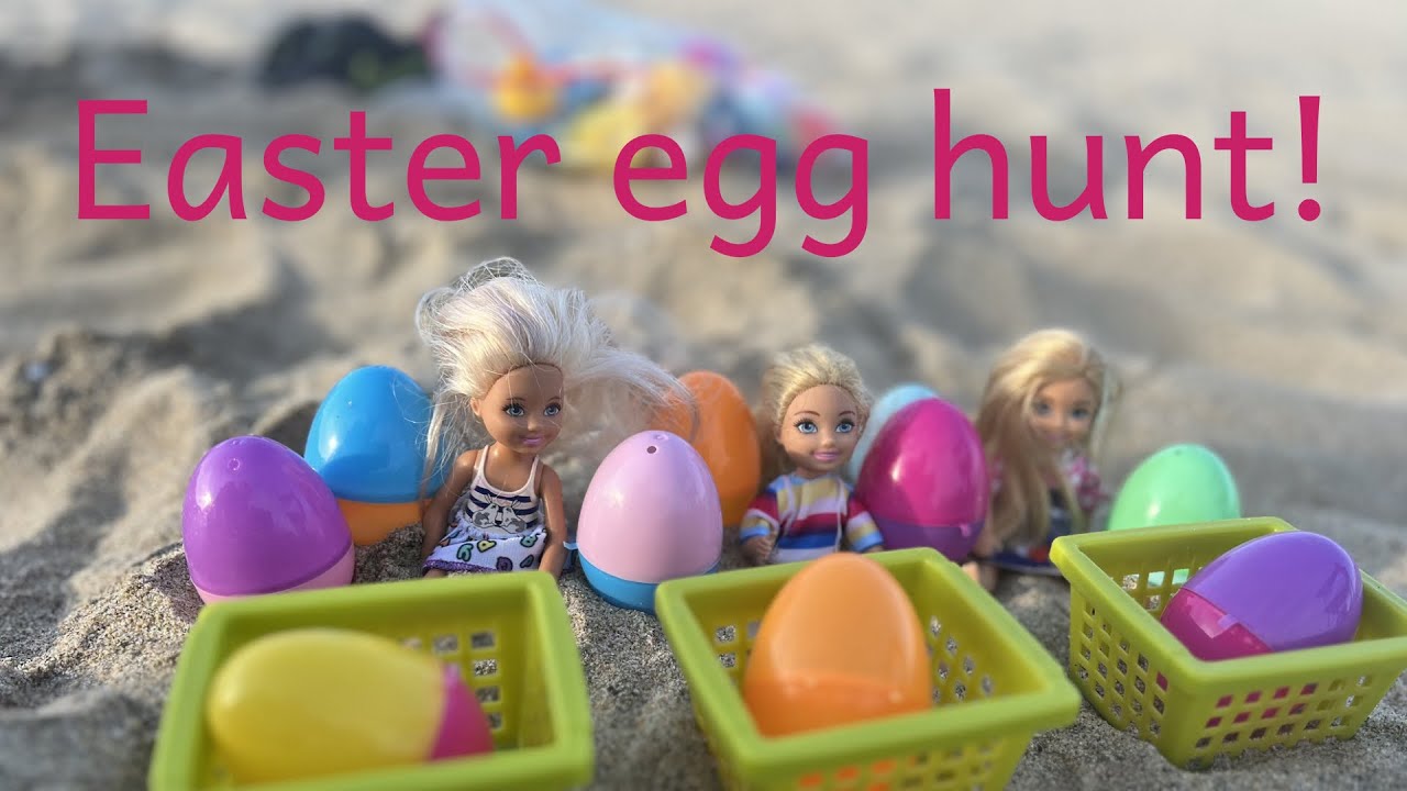 Happy Easter! Chelsea and her friends go Easter egg hunting! - YouTube
