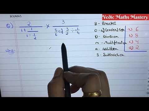 "Math Made Easy with BODMAS: Simplify Your Calculations!" Vedic Maths ...