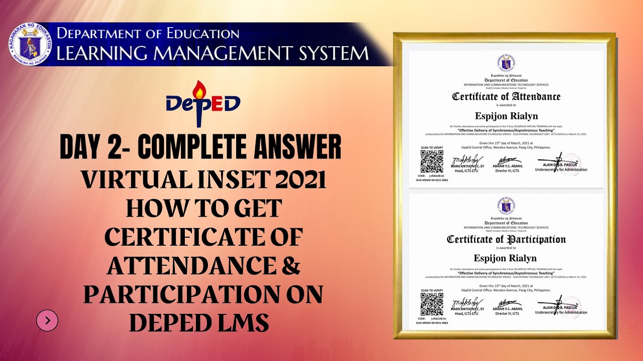 DAY 2 VIRTUAL INSET 2021 CERTIFICATES COMPLETE ANSWER YouTube DAY 2 VIRTUAL INSET 2021 CERTIFICATES COMPLETE ANSWER YouTube