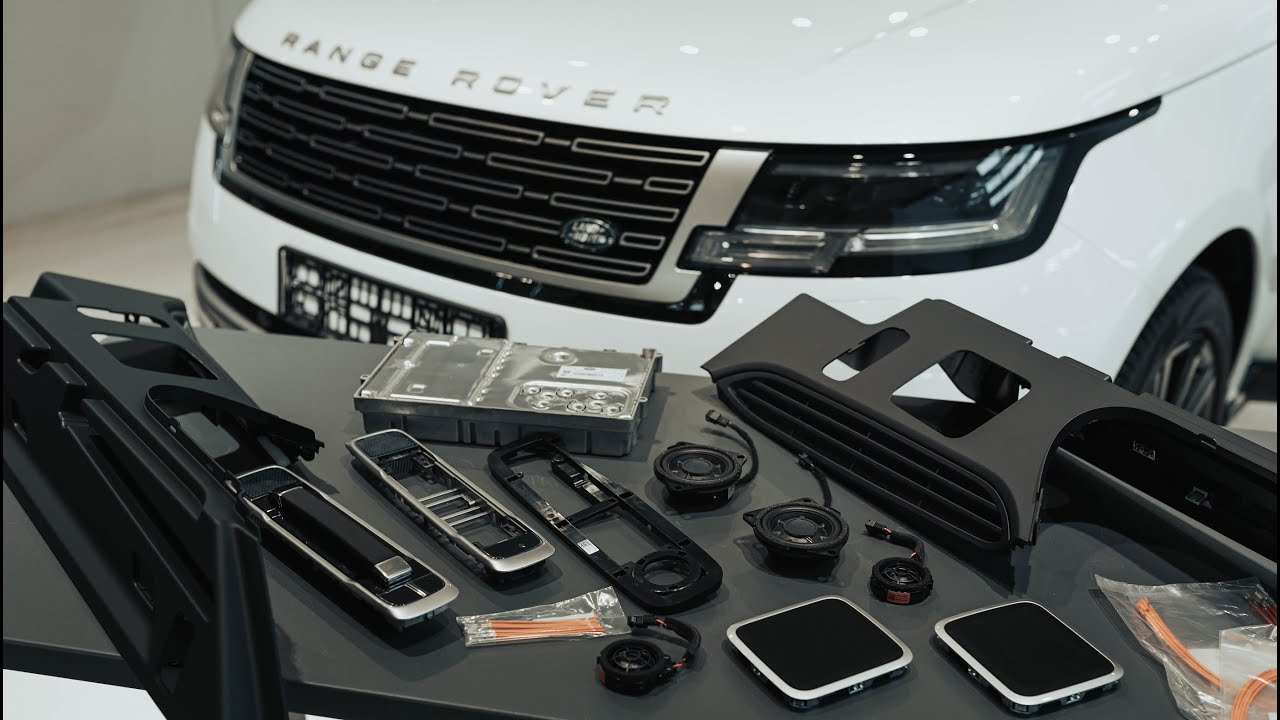 New Range Rover L460 Meridian Surround Sound System retrofit - YouTube